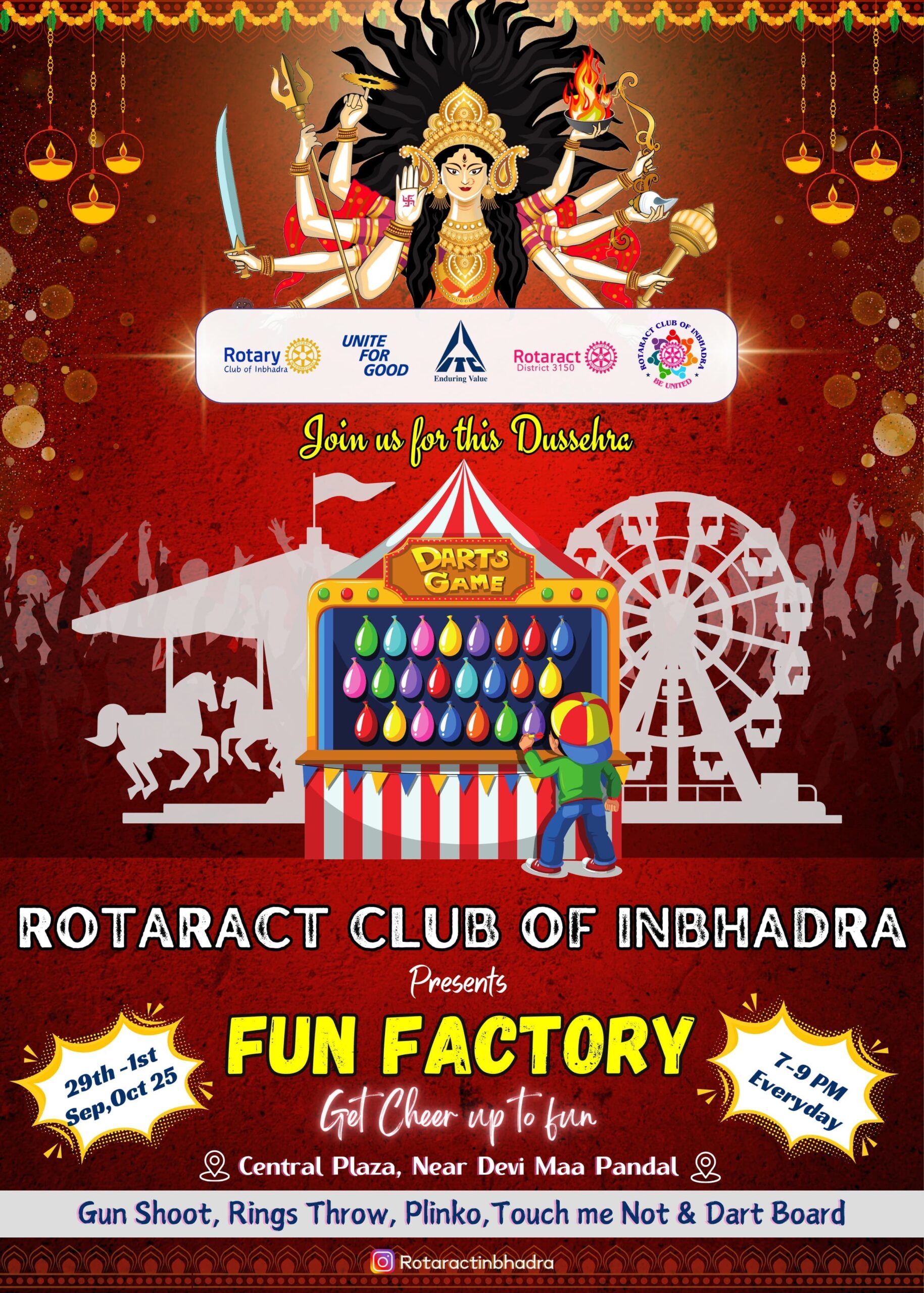 Dussehra stalls – Rotaract District 3150
