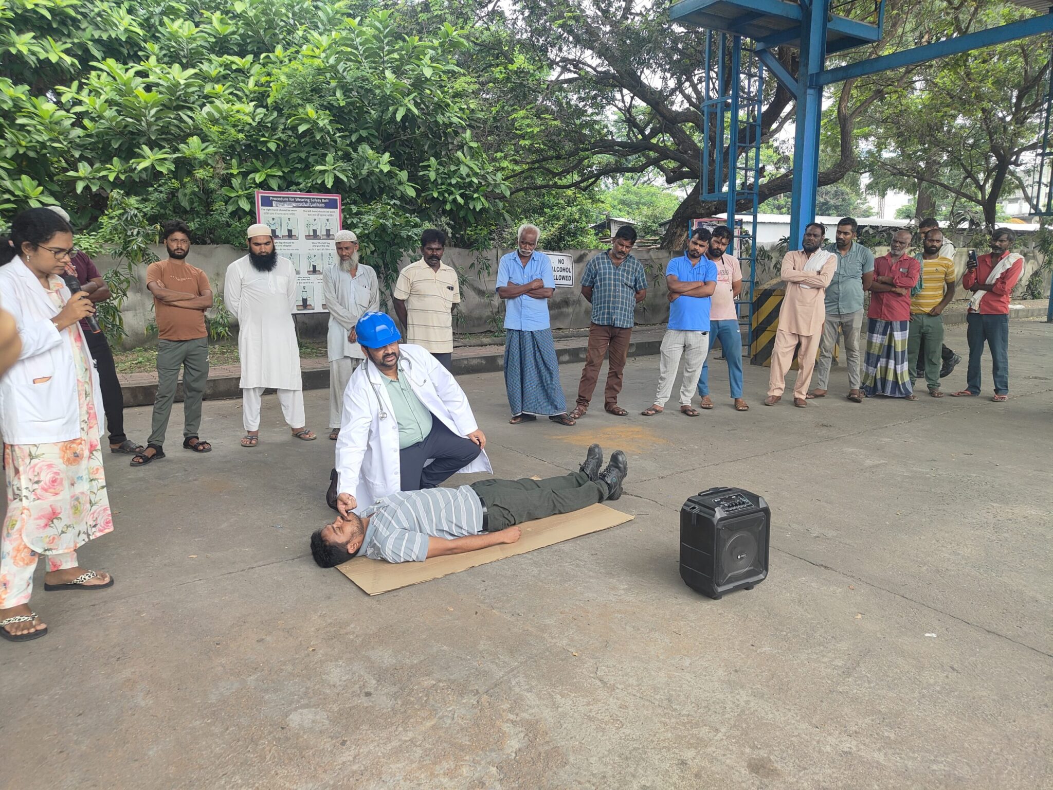 Life awareness on CPR – Rotaract District 3150